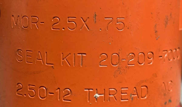 Hyson Products MOR-2.5 X .75 Manifold Cylinder 0.75" Stroke 2-1/2" x 12 ...