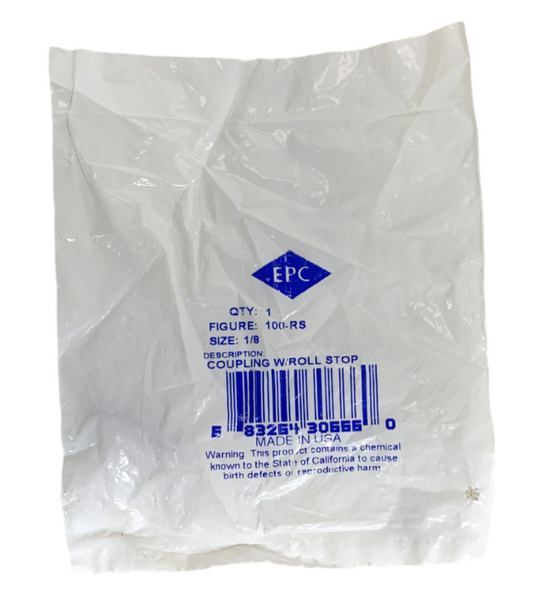 Lot of (9) EPC 100-RS Coupling with Roll Stop Size 1/8" Made In USA ...