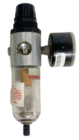 Arrow Pneumatics B742 Mini Filter Regulator 150 PSI Max 1/4" NPT w ...