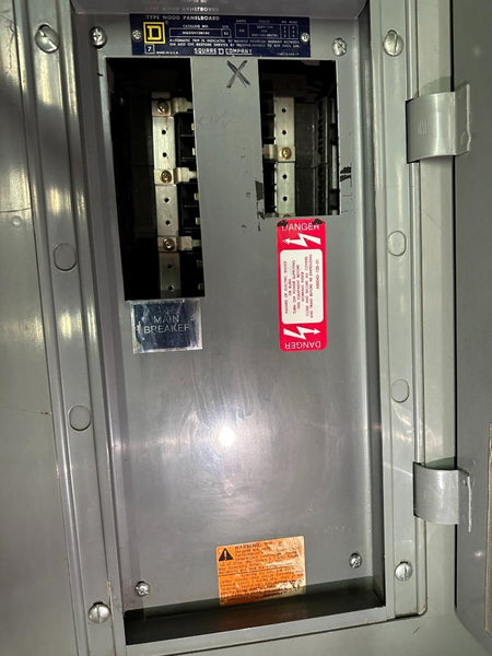 Square D NQOD412M100 Panelboard Type NQOD Series E2 100A 3 PH 120/208/