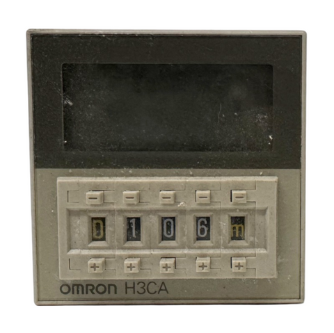 Omron H3CA-A Solid-State Timer 24-240 VAC 50/60 Hz 4VA Max