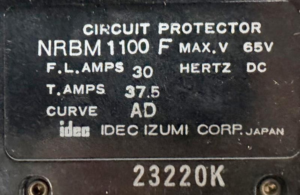 IDEC NRBM1100F Circuit Protector 65 V | Surplus Select