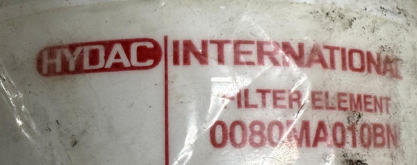 Hydac 0080MA010BN Filter Element 15 GPM Max Flow