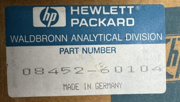 Hewlett Packard 08452-60104 Deuterium Lamp Assembly