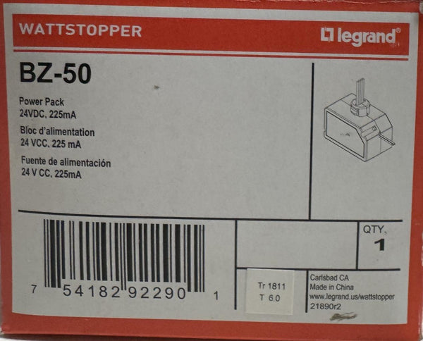 Wattstopper BZ-50 Power Pack 24VDC 225mA