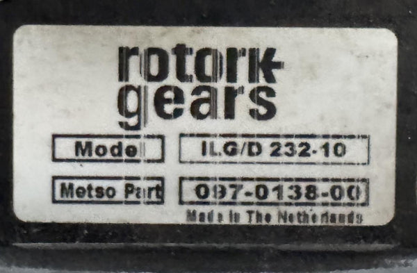 Rotork Gears ILG/D 232-10 Manual Gearbox W/ Handwheel