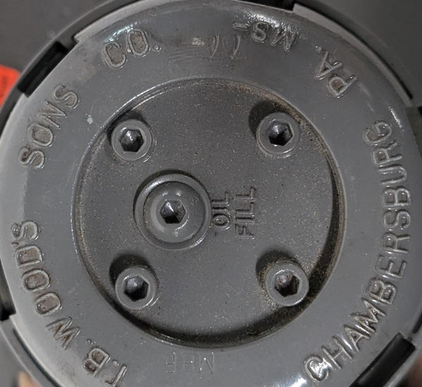 TB Woods MS-77 Variable Sheave 3 HP AT 1750 RPM-2 HP AT 1160 RPM