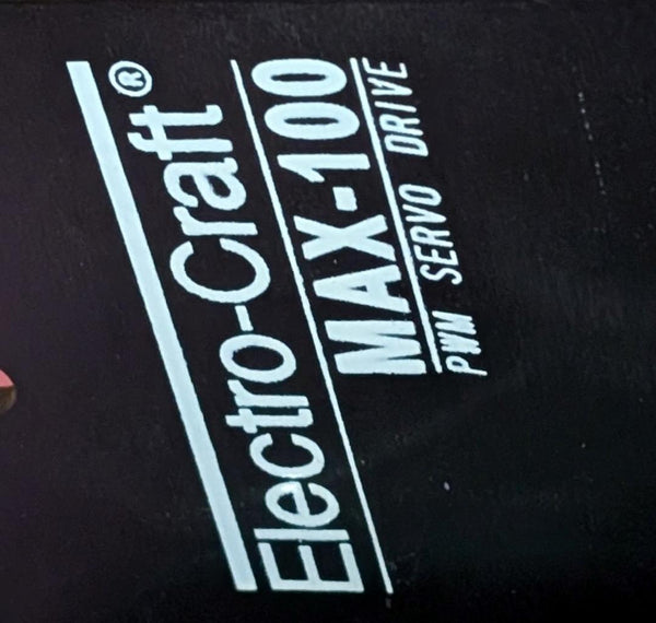 Electro-Craft Max-100 PWM Servo Drive 115V 9078-0121