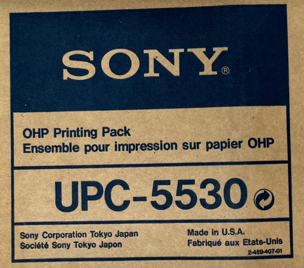 Sony UPC-5530 OHP Printing Pack for UP5500 Printer