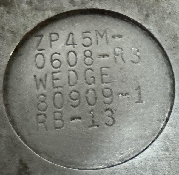 Carboloy ZP45M-0608-R3 Indexing Face Mill Cutter Wedge-80909-1 RB-13