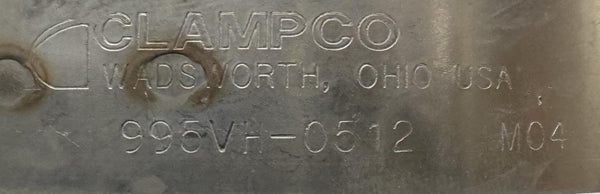 Clampco 995VH-0512 High Pressure Single Pin Sanitary Clamp M04