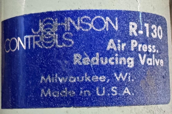 Johnson Controls R-130 49-21640 Compressed Air Regulator 400 PSIG Max