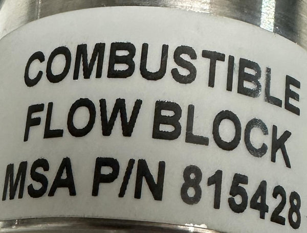 MSA 815428 Ultima Combustible Flow Block Explosion Proof