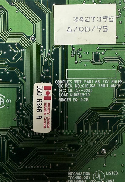 US Robotics 1.012.0283-B Gateway 2000 Telepath ISA Card