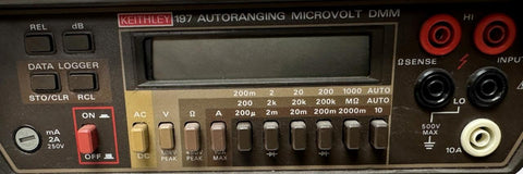 Keithley 197 Autoranging Digital Multimeter Microvolt DMM 5.5 Digit 12