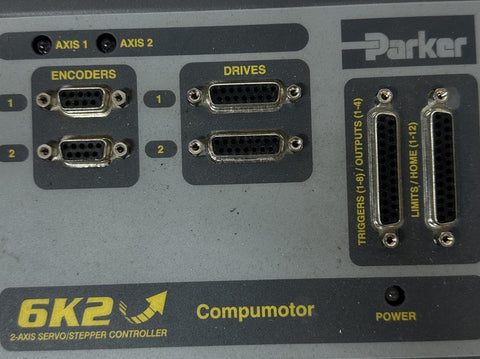 Parker 6K2 Compumotor Servo & Stepper Controller 2-Axis