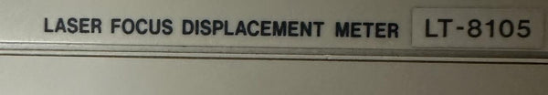 Keyence LT-8105 Laser Focus Displacement Meter