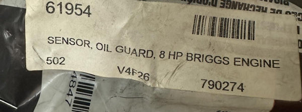 Briggs & Stratton 790274 Oil Guard Sensor For 8HP Engine
