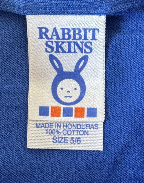 Rabbit Skins Yo Gabba Gabba Muno Graphic Blue Short Sleeve Shirt Size