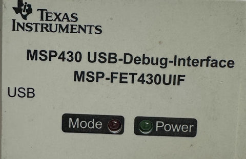 Texas Instruments MSP-FET430UIF USB Debug-Interface For MSP430 Microco