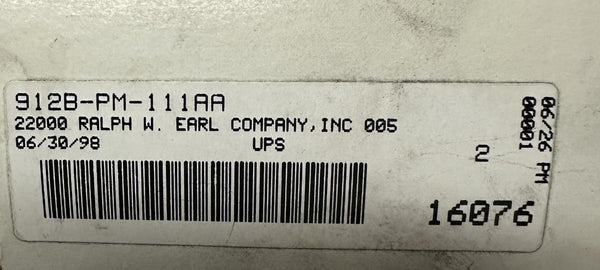 MAC 912B-PM-111AA Solenoid Valve 110/120VAC 50/60HZ 25-150PSI 6.8W