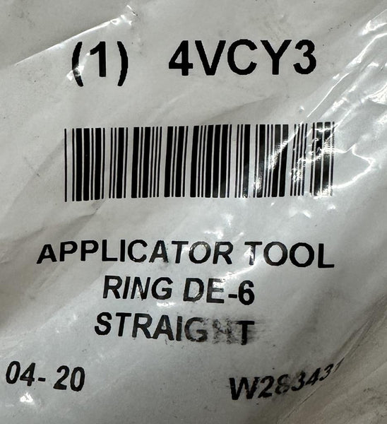 4VCY3 Retaining Ring Applicator Tool Straight For DE-6 E-Rings