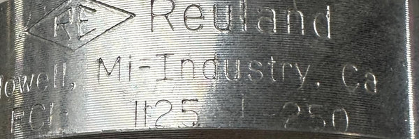Reuland RC1-1125-250 Coupling 1-1/8" Bore 1/4" Keyway