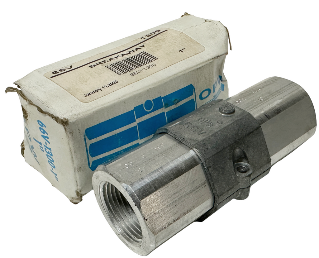 OPW 66V-1300 1" Single-Use Breakaway Connector 300 lb Pull 1" NPT