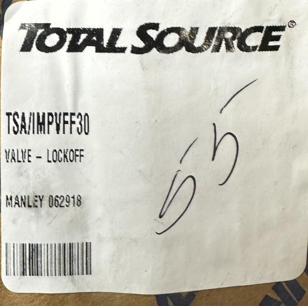 Impco VFF30 Vacuum Fuel Lock-Off Valve TSA/IMPVFF30