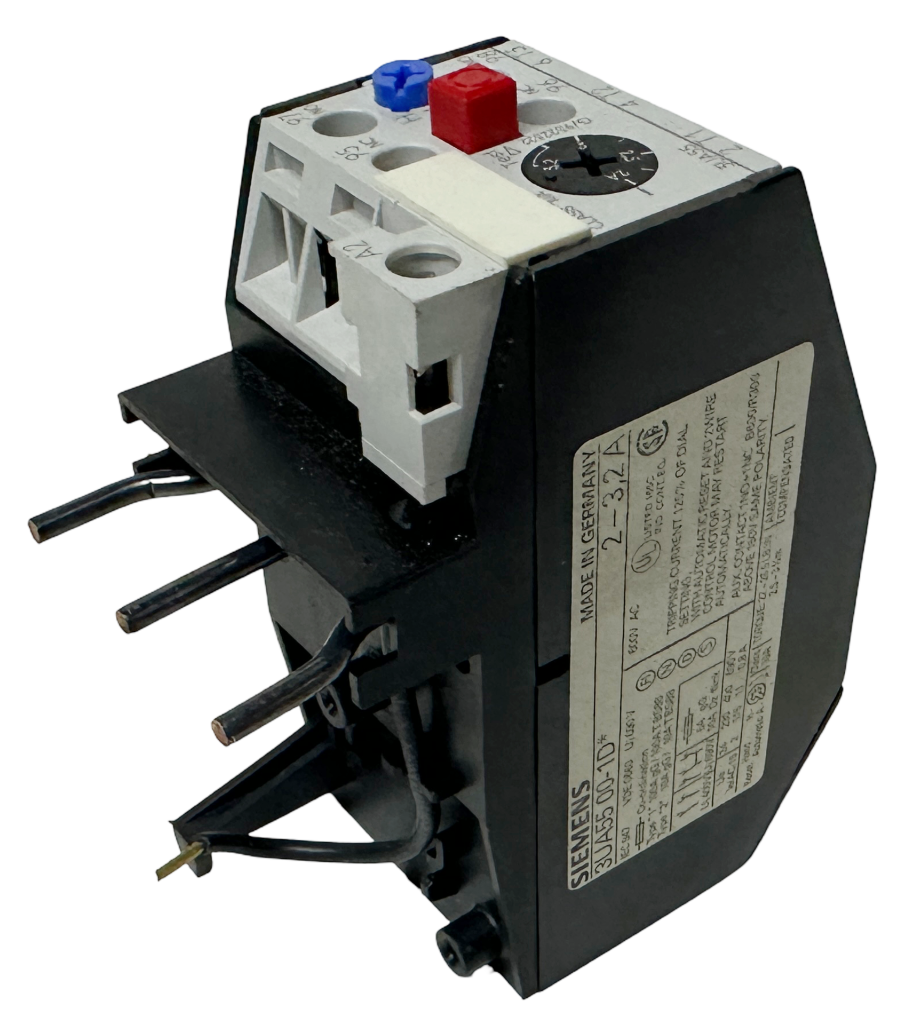 Siemens 3UA55 00-1D* Solid State Overload Relay 2-3.2A