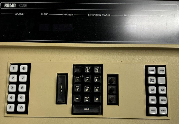 Rolm CBX Model 87090A Attendant's Console