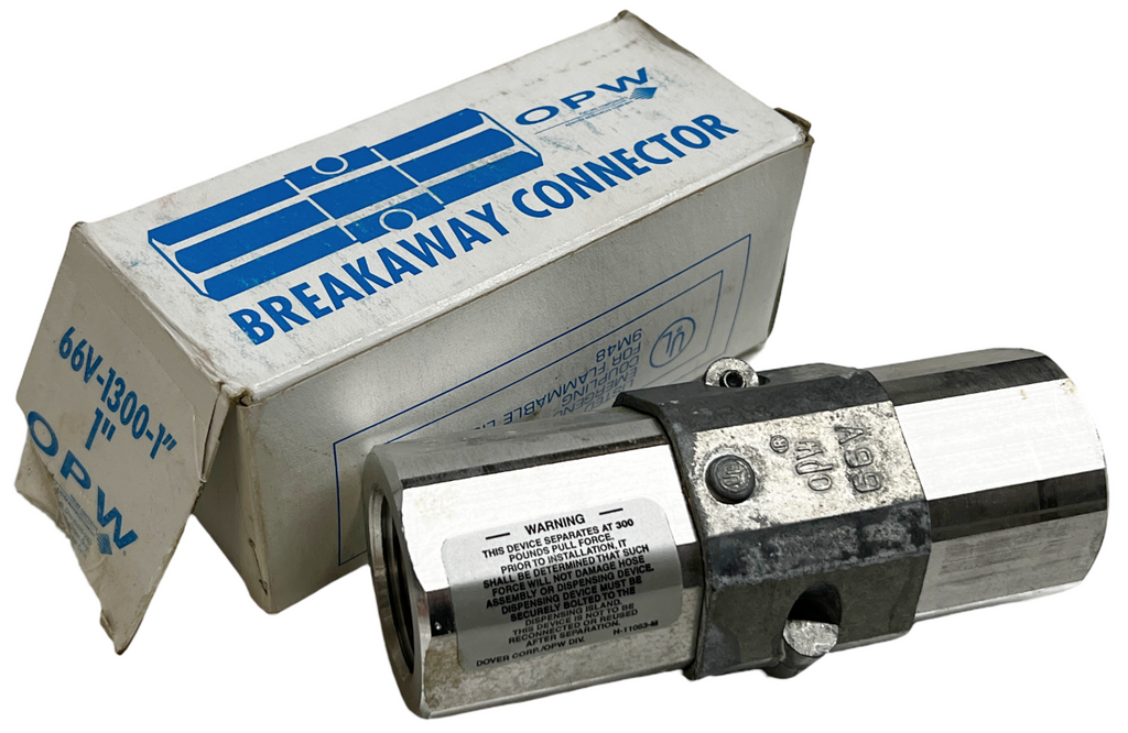 OPW 66V-1300-1" Breakaway Connector Single-Use 1" NPT 300 lb Pull