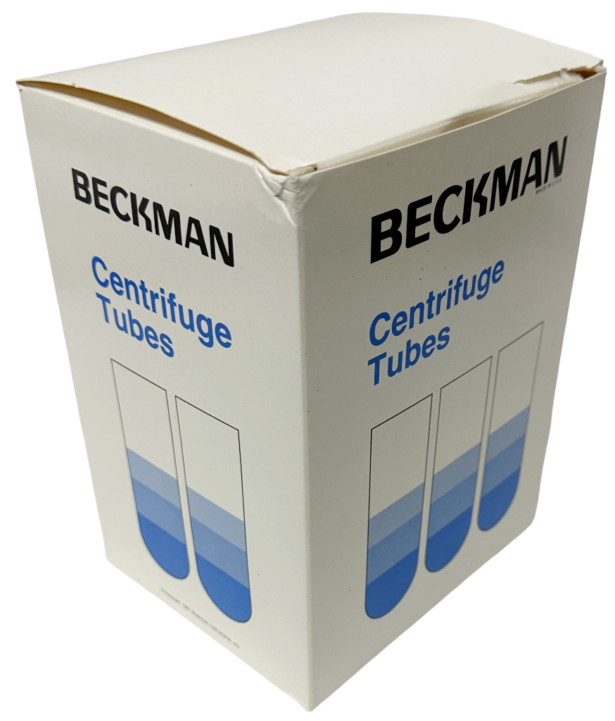 Pack of (6) Beckman 355627 Centrifuge Bottles Polyallomer 250 mL 60 x