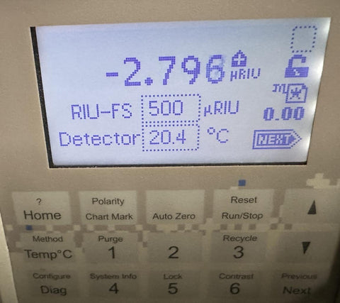 Waters 2414 Refractive Index Detector 1.00-1.75 RIU 100-240V 50/60Hz 1