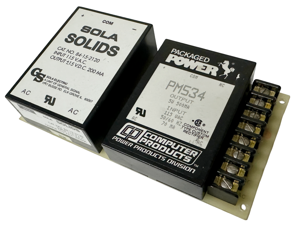 Computer Products PM534 Packaged Power Supply 5V 500mA w/ Sola Solids