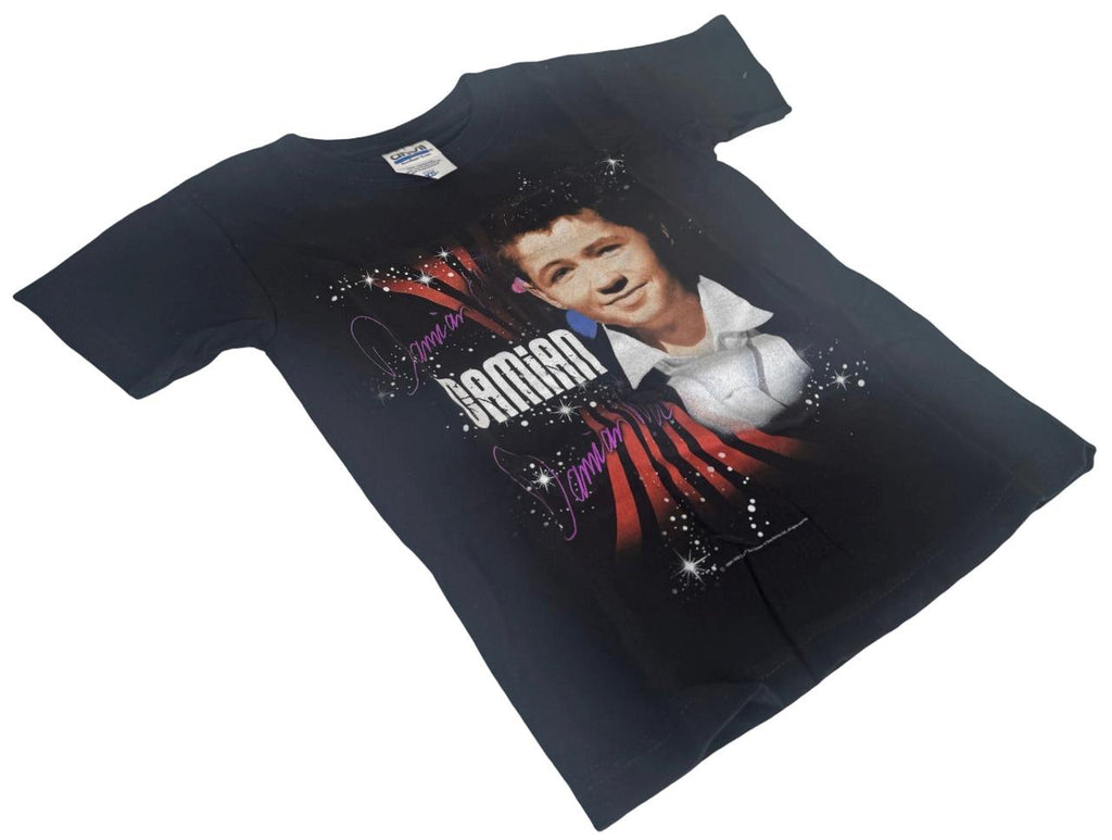 Anvil Youth Damian McGinty Graphic Black Short Sleeve Shirt Size X-Sma