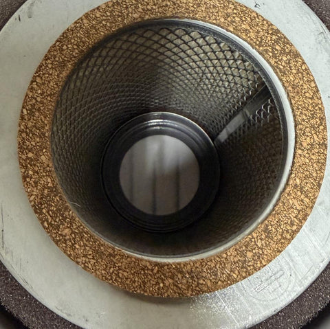 Gast AJ151G In-line Vacuum Filter Assembly 2-1/2" NPT 10 Micron 300 CF