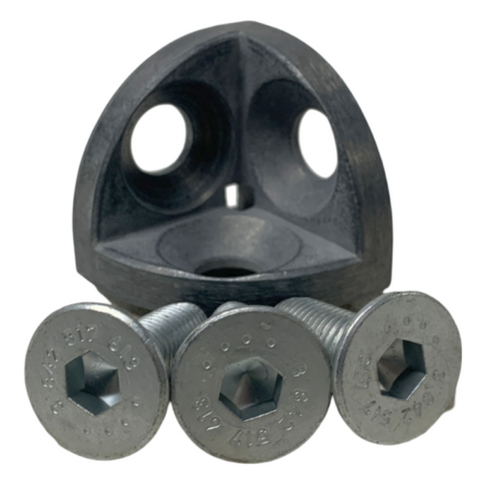 Lot of (8) Bosch R45X45 Corner Bracket Set 3842519321