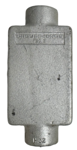 Crouse-Hinds FSC2 Condulet Single Gang Device Box 3/4" Hubs