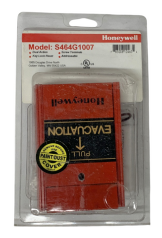 Honeywell S464G1007 Addressable Manual Fire Alarm Pull Station