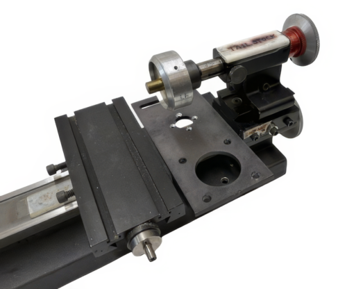 Sherline 4400 Lathe Base w/ Head & Tail Stock w/ Slide (No Motor or Co