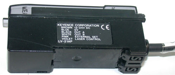 Keyence LV-21AP Digital Laser Amplifier Unit Main Unit | Surplus Select