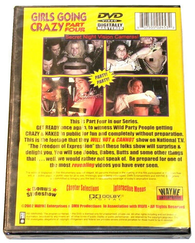 Wayne Enterprises Girls Going Crazy Part Four DVD NIB As Seen On TV ...