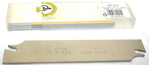 Iscar SGFH 32-3 Double End Neutral Indexable Cutoff Blade New