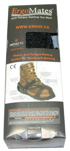 Impacto ErgoMate G88803M Ergo Mate Anti-Fatigue Overshoe, Black, Large