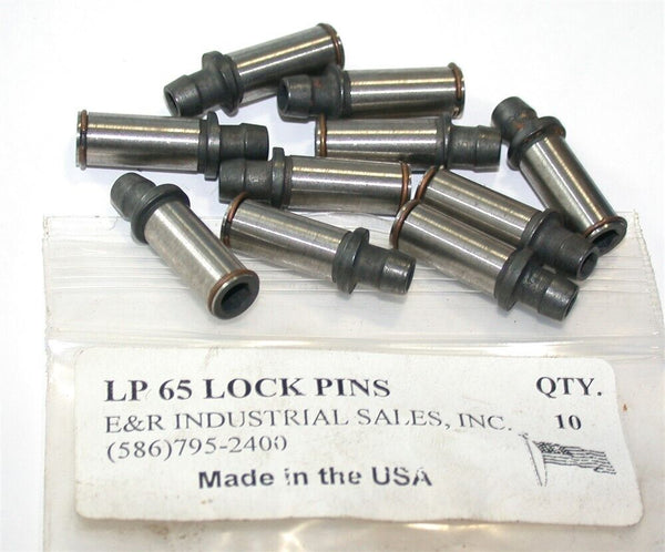 10 New E&R Industrial LP-65 Lock Pins 5/8" Inscribed Circle 5/32 Hex f