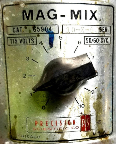 Precision Scientific MAG-MIX 65904 Stirrer Mixer 115V Cyc. 50-60 10-X-