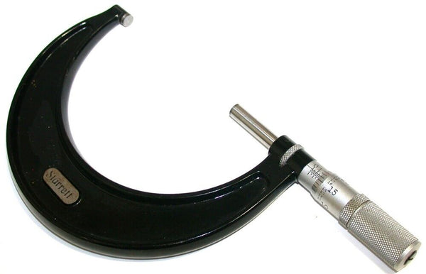 Starrett Micrometers Mics .001" 3 TO 4" #436.1XRL-4 w/ Case Calibrated