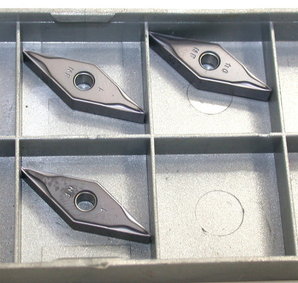 Lot of 3 New Iscar VNMG 331-NF IC907 Carbide Coated Turning inserts 05