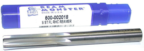 Monster Tool 500-002018 6-Flute Straight Flute Letter S .3480" Carbide